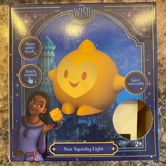 Disney | Toys | Disney Wish Star Squishy Light | Poshmark